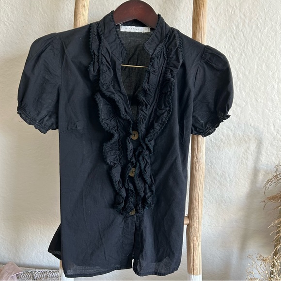 MINKPINK | Tops | Mink Pink Ruffle Top | Poshmark